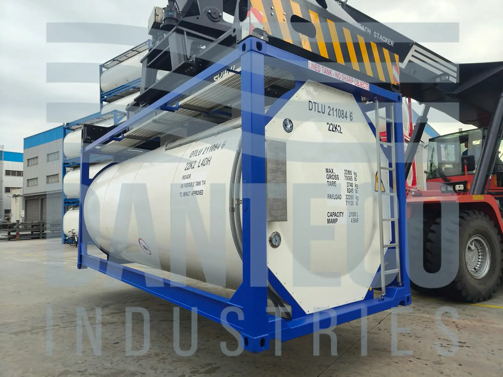 20FT T50 LPG Gas Tank Container | Danteco ISO Tank Container
