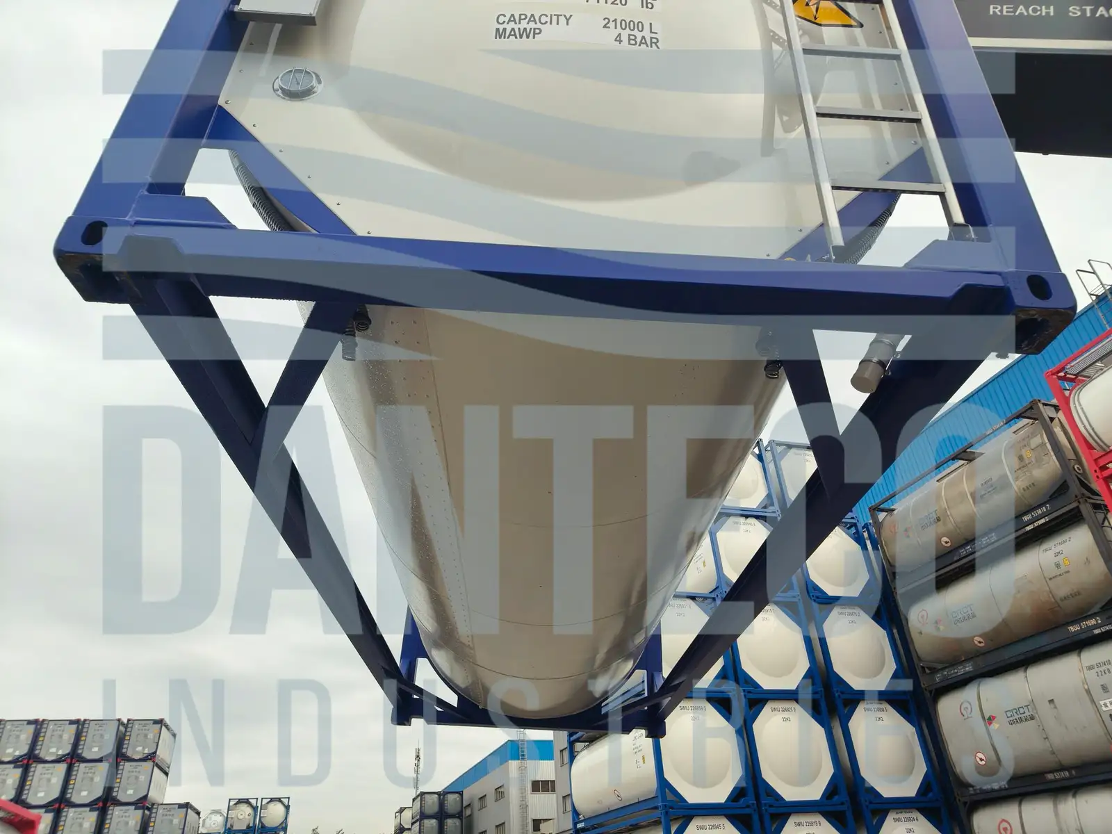 20FT Rubber Lined Tank | Danteco ISO Tank Container