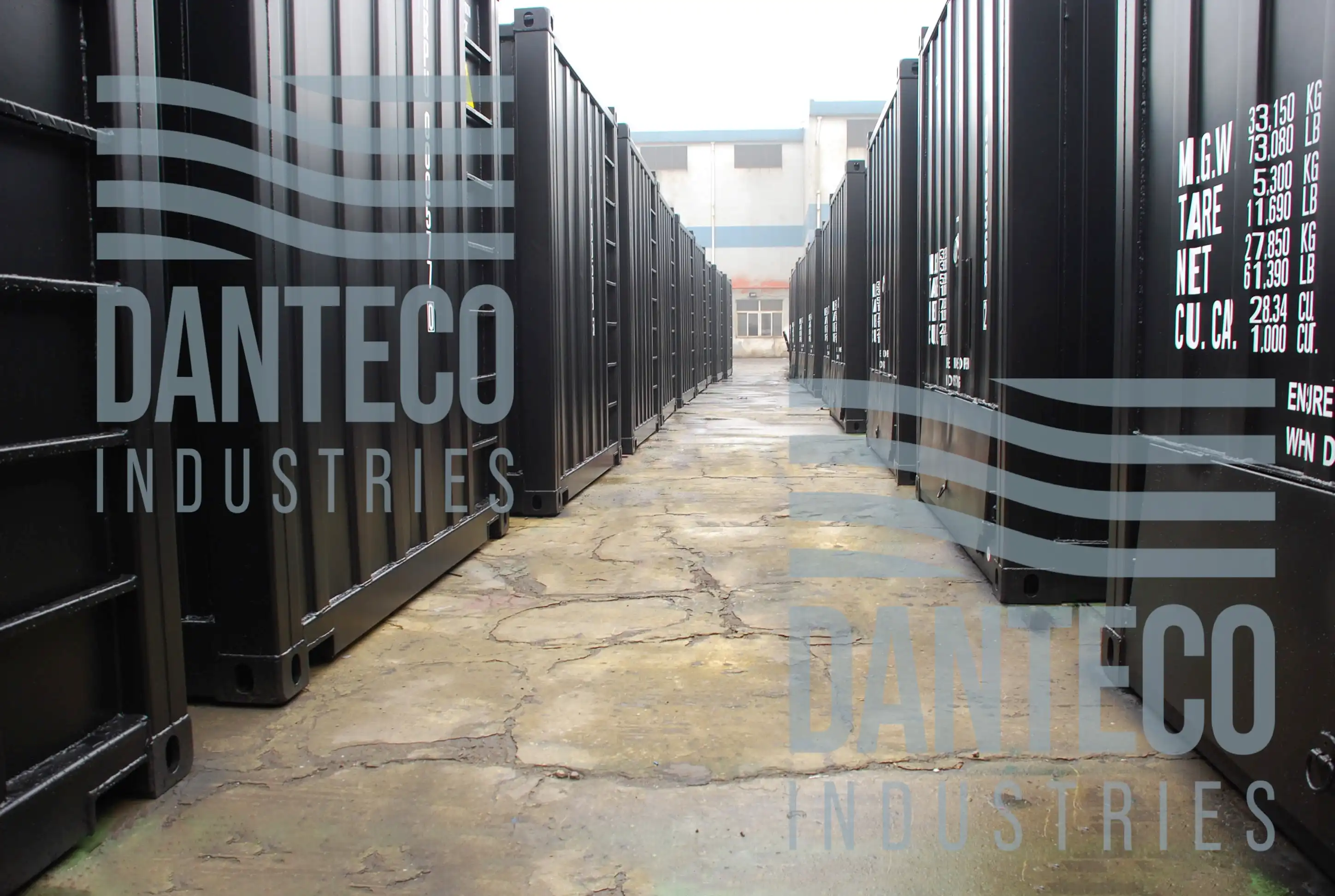 Bitucontainer Electrical Heated | Danteco ISO Tank Container